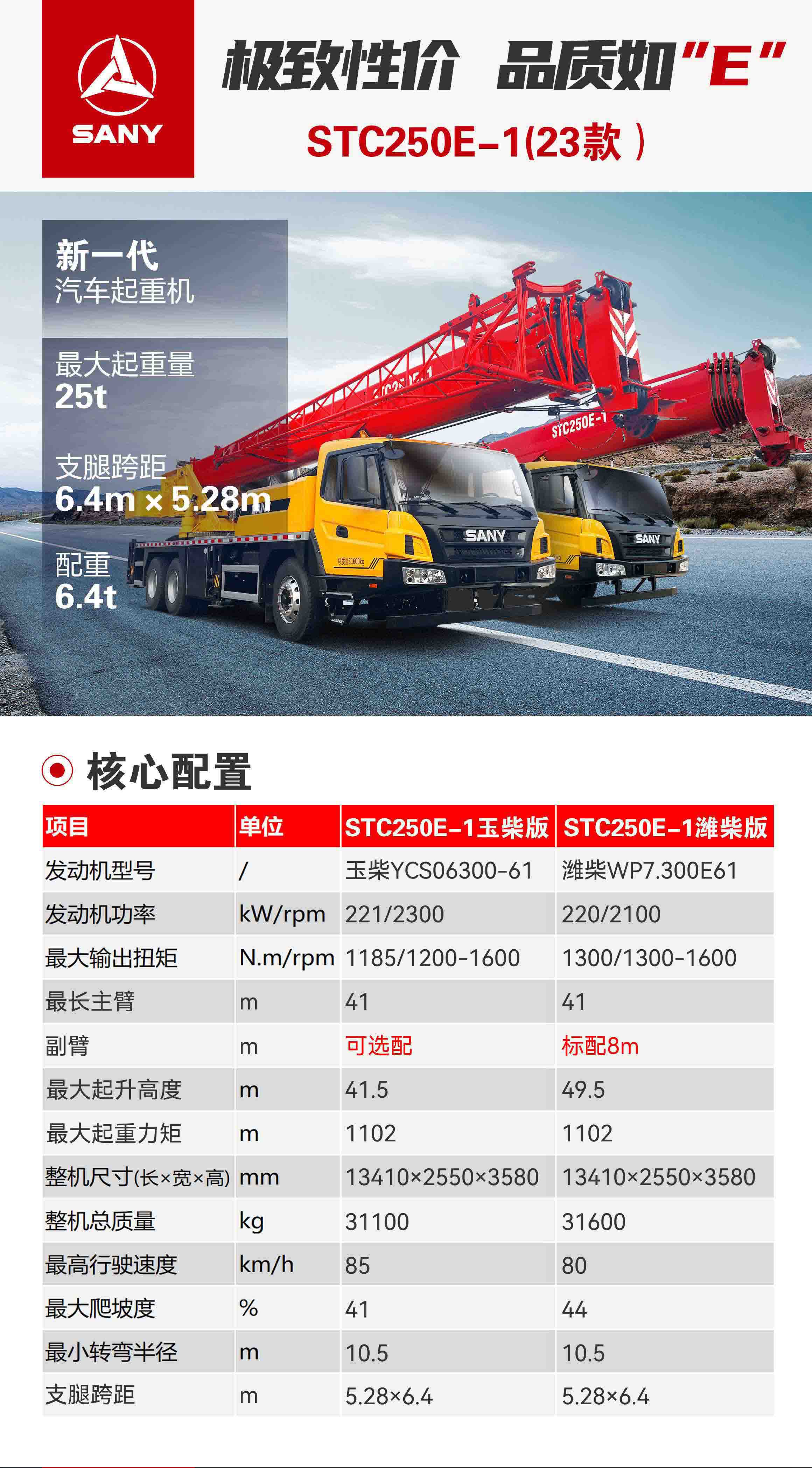 STC250E-1潍柴版汽车起重机_产品设备_三一集团官网